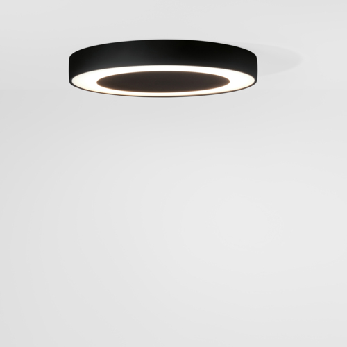 Flat Moon Eclips Surface 650 1x LED 4000K DALI/Push-Dim DI Black ...