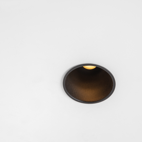 Thimble Recessed 74 1x IP55 LED 3000K Medium DE Black Structure ...